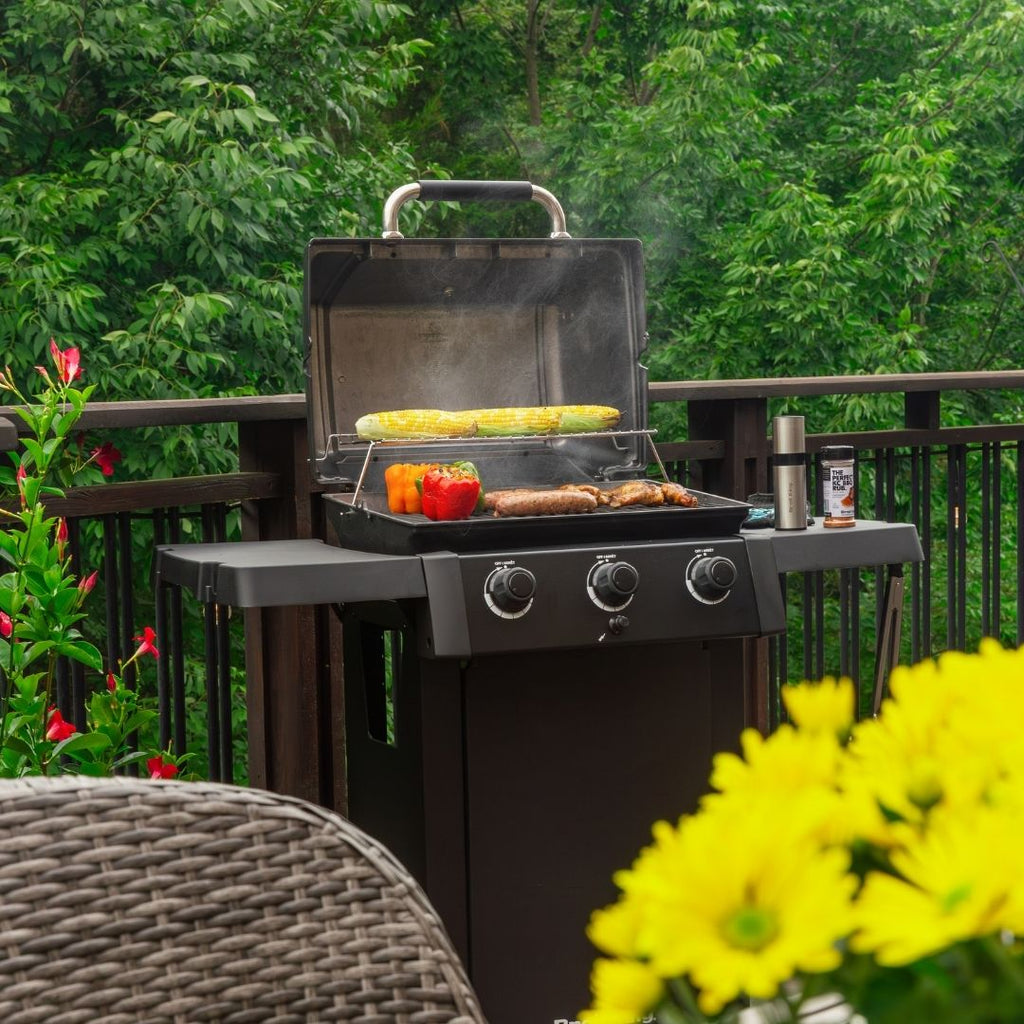 Broil King Gem 310 Shadow Gas BBQ | Compact 3 Burner Barbecue