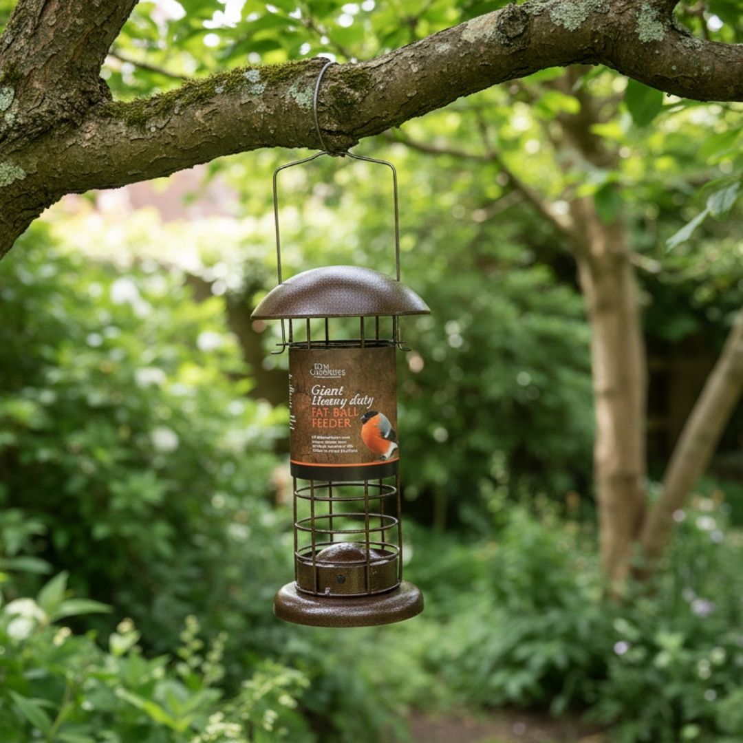 Tom Chambers Giant Fat Ball Feeder | Heavy Duty Metal